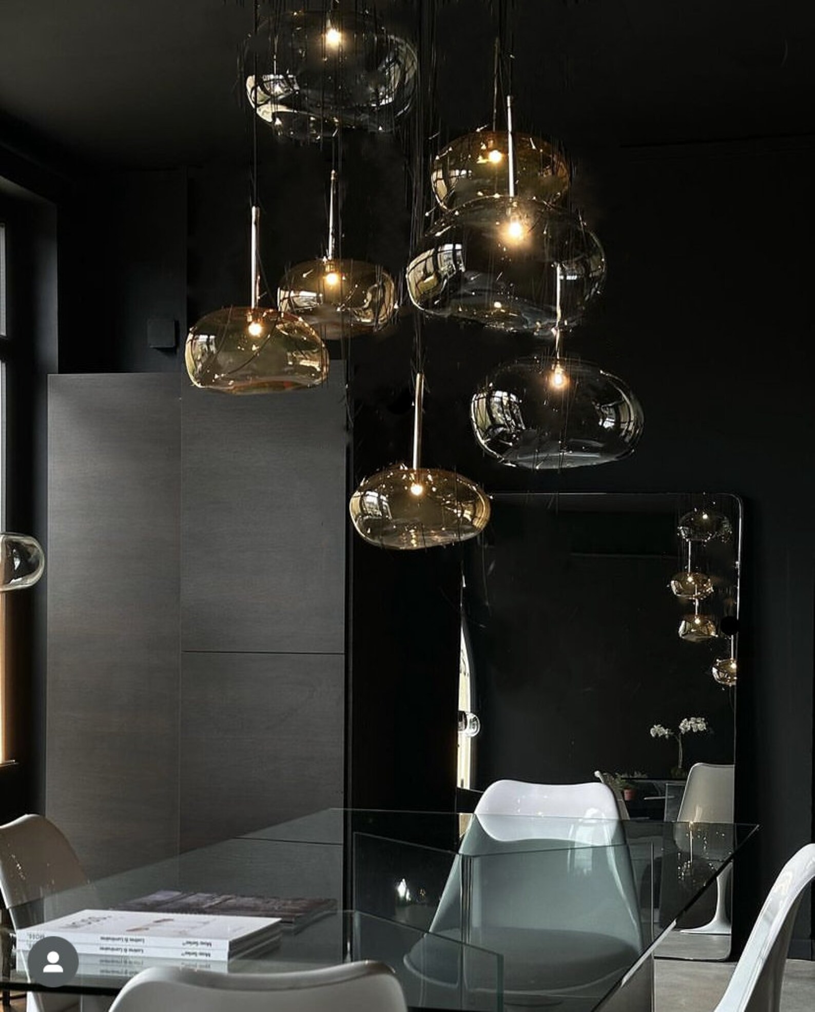 Blown Glass-modern-staircase-lights-dining-lighting, CIELO CHANDELIER ...