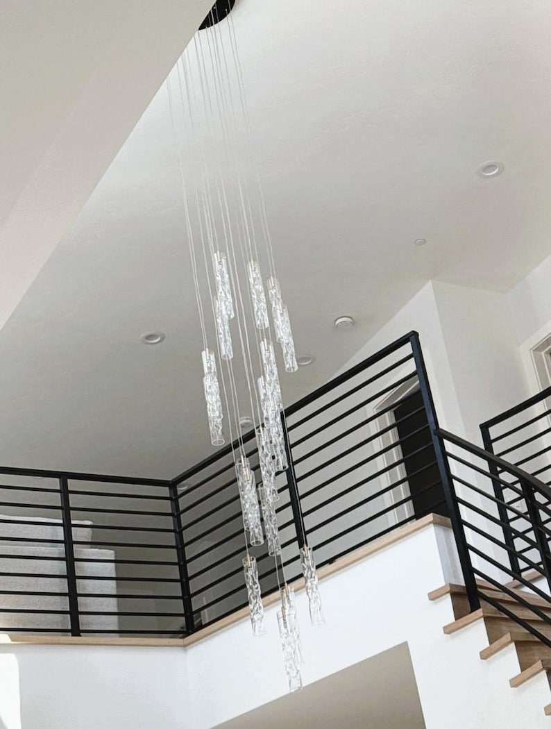 Modern-art-glass-lighting, Multi-pendant-chandelier-led - VITORIO ...