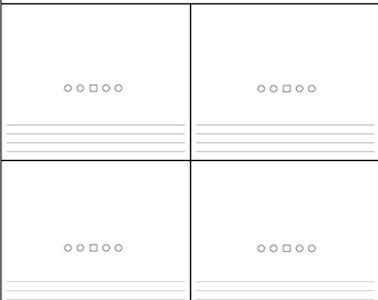 Football Playbook Blank Play Sheets 8 on a Page Portrait Blank Sheets ...