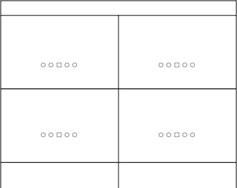 Football Playbook Blank Play Sheets 6 on a Page With Notes Portrait ...