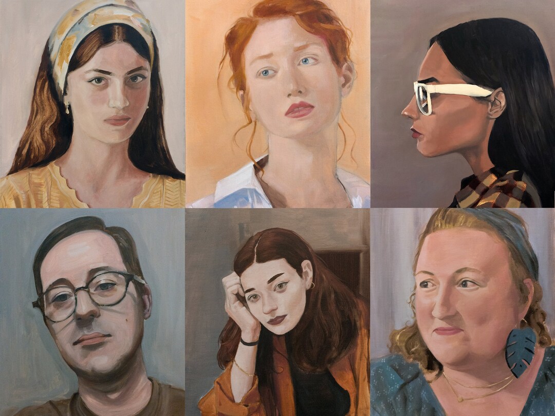 Custom Framed 11 X 14 Portrait on Canvas Board - Etsy