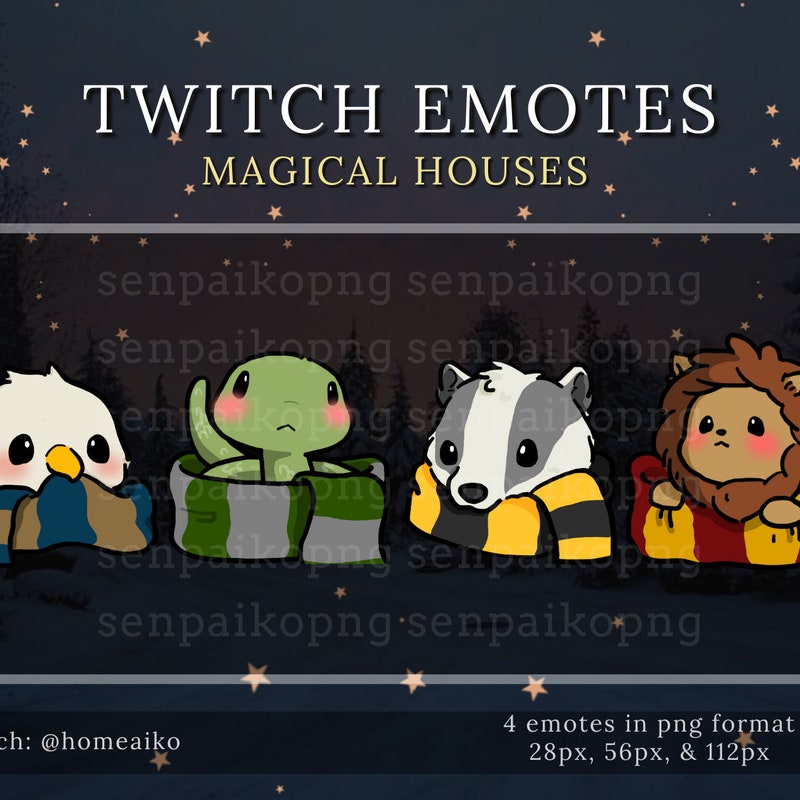 Twitch emotes wizard - Etsy.de