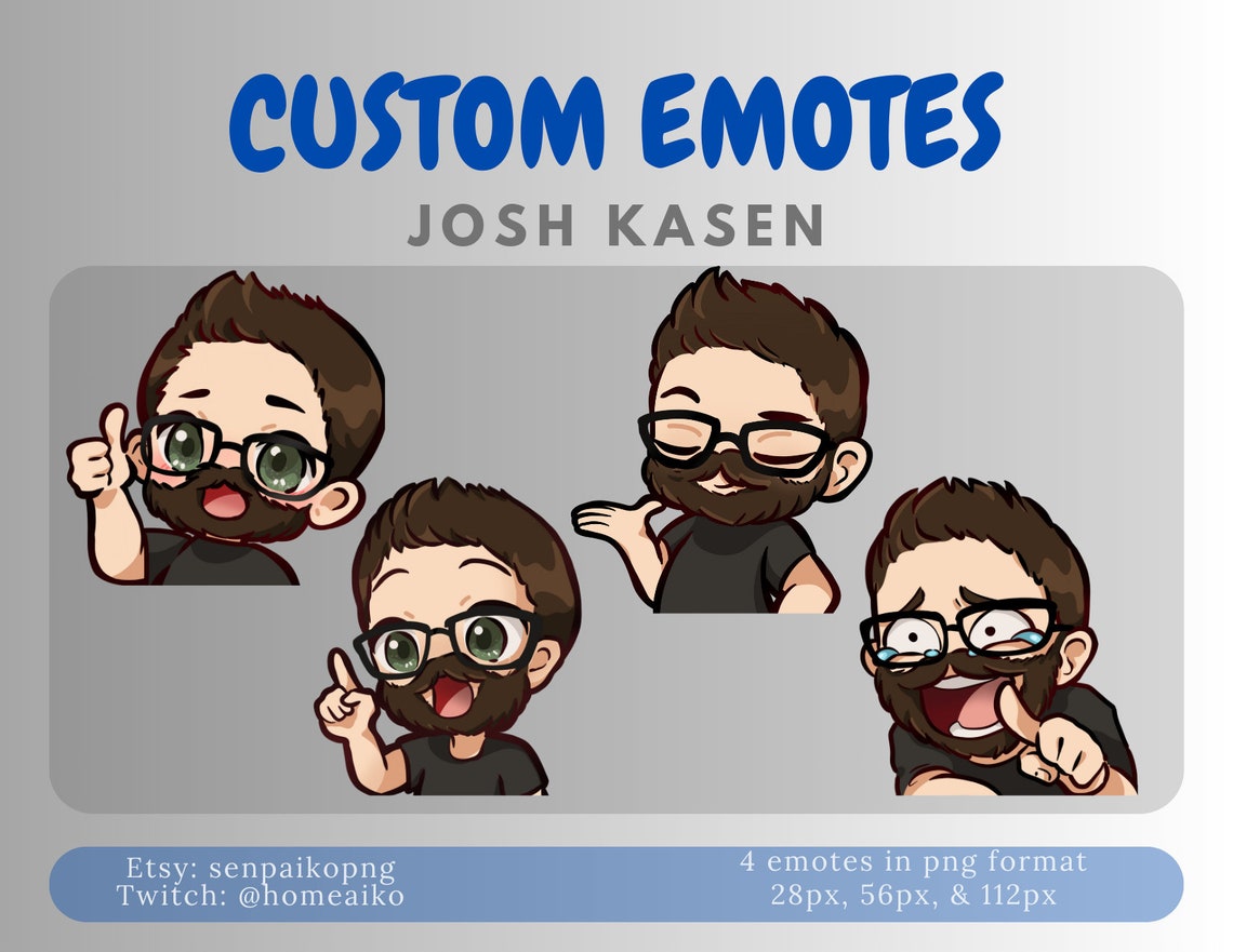 Custom Twitch Emotes | Personalized Twitch Emotes - Etsy