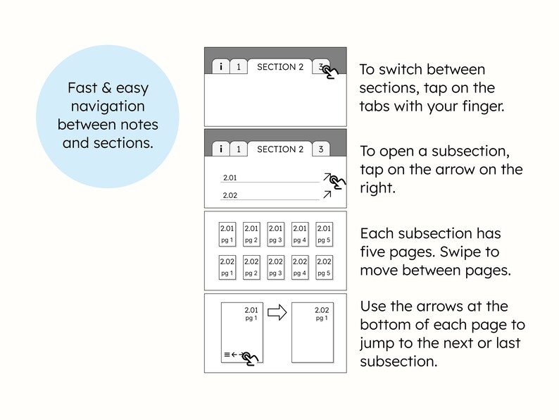 Remarkable Template - Cornell Ruled - Hyperlinked Notebook With ...