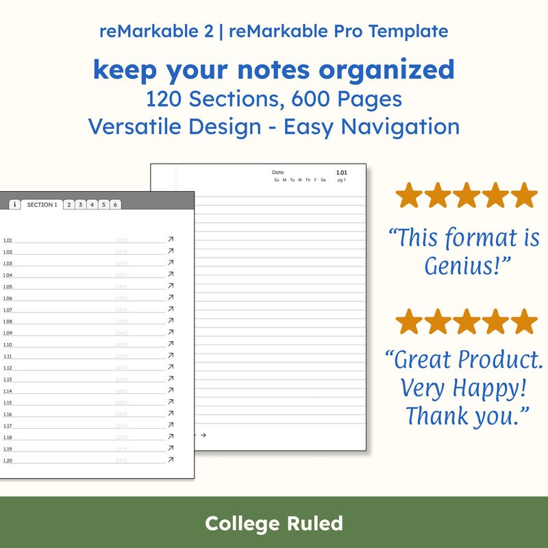 College Ruled Notebook - Etsy