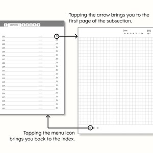 Ultimate Sectioned Notebook. 1/4 Grid Version. 120 - Etsy