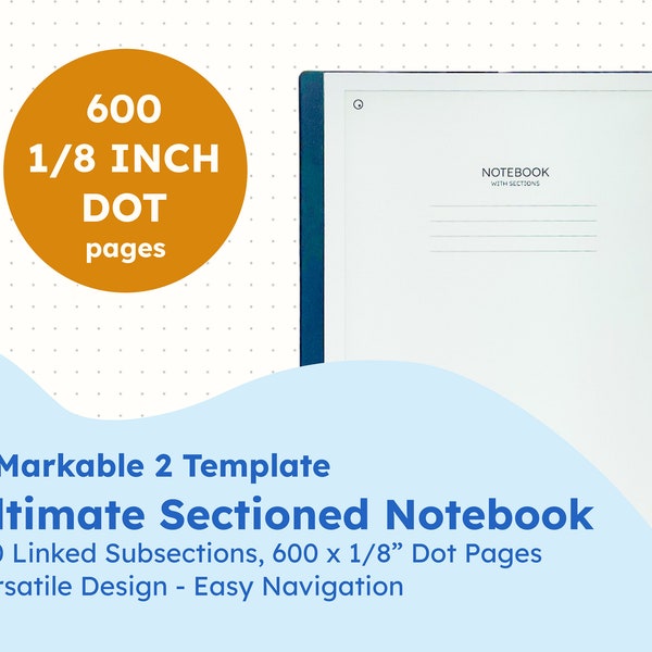 Sectioned Notebook - Etsy UK