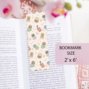 Succulent Bookmark, Handmade Cute Bookmark / Plants and Succulent Lover ...