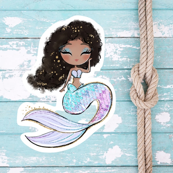 Brown Mermaid - Etsy