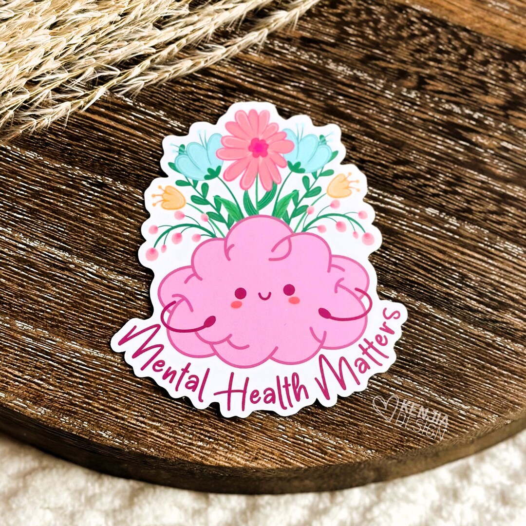 Mental Health Stickers / Aesthetic Stickers / Mental Health Matters ...