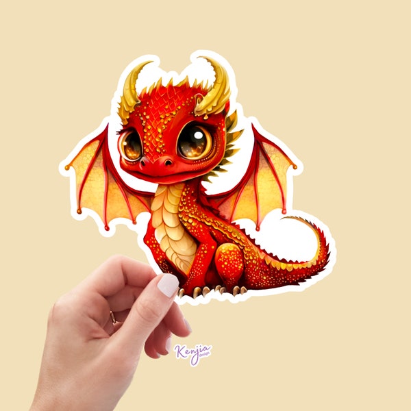 Dishwasher Safe Dragon Stickers - Etsy
