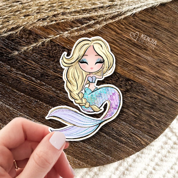 Mermaid Stickers - Etsy