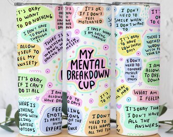 Mental Health Cup - Etsy