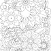 Zen Flower Coloring Pages - Etsy