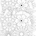 Zen Flower Coloring Pages - Etsy