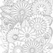 Zen Flower Coloring Pages - Etsy