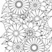 Zen Flower Coloring Pages - Etsy