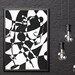 Clown Printable Checker Wave Wall Art 2024, Wall Decor for Interior ...
