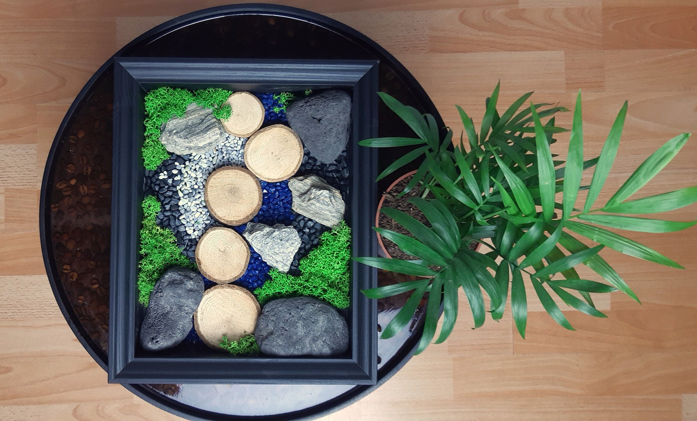 Biophilic Design Touchable 3d Interior Composition (natural Wood ...