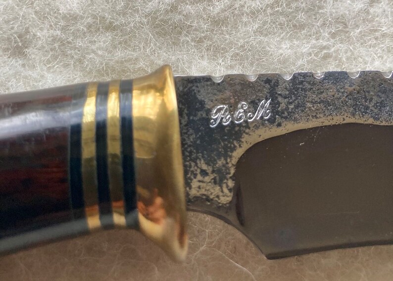 MADE IN USA Custom Hand Forged Hunting Knife, Skinning Knife, Survival ...