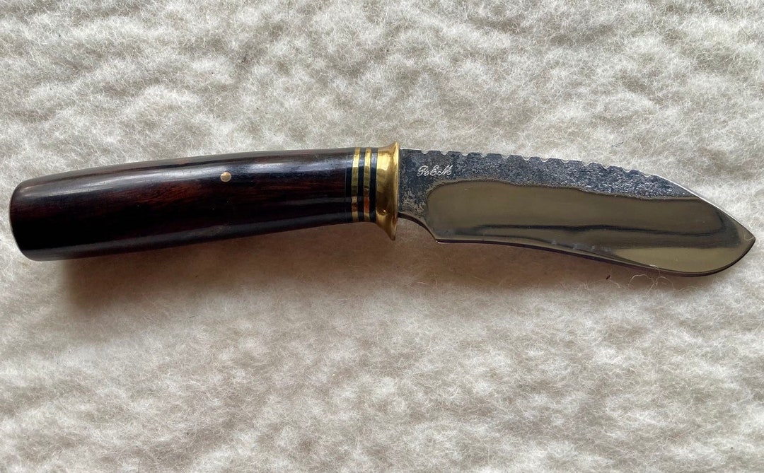 MADE IN USA Custom Hand Forged Hunting Knife, Skinning Knife, Survival ...