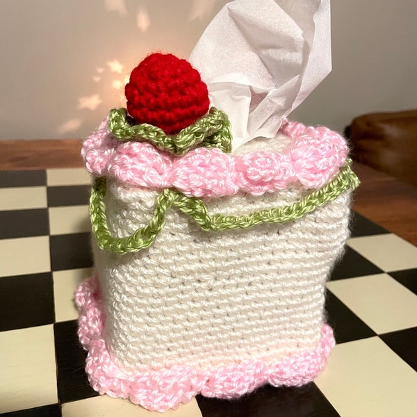 Crochet Tissue Box - Etsy