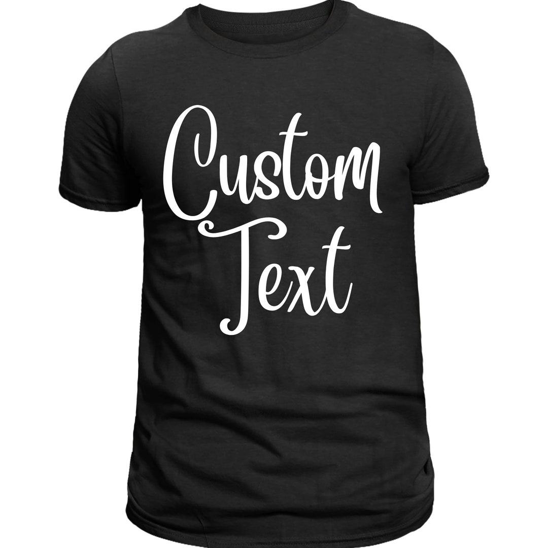 Custom T Shirt Svg | Custom Name Svg | Custom Name Calligraphy | Custom ...