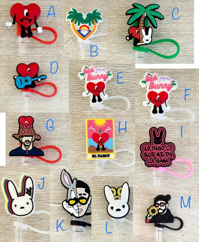 Straw Topper Charm - Etsy