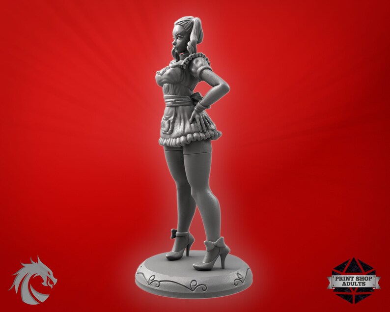 Sexy Maid Miniature Anime Maid Miniature Anime Characters - Etsy