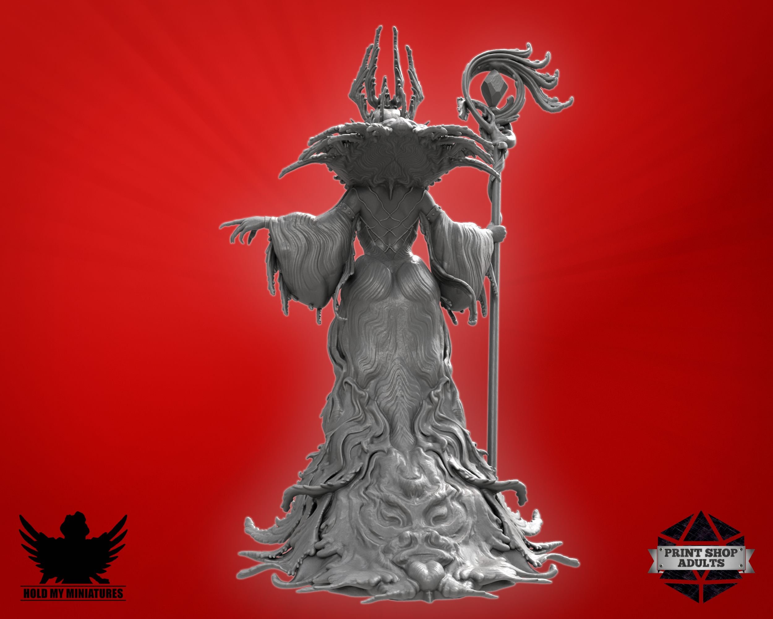 High Elf Queen Miniature High Elf Sorceress Goddess Figure Highly ...