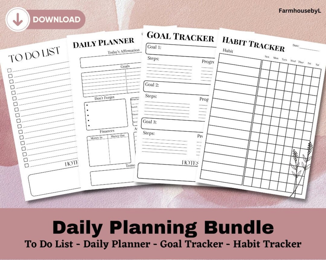 Goal Planner, Goal Setting Checklist, Setting Goals, Get Organised ...