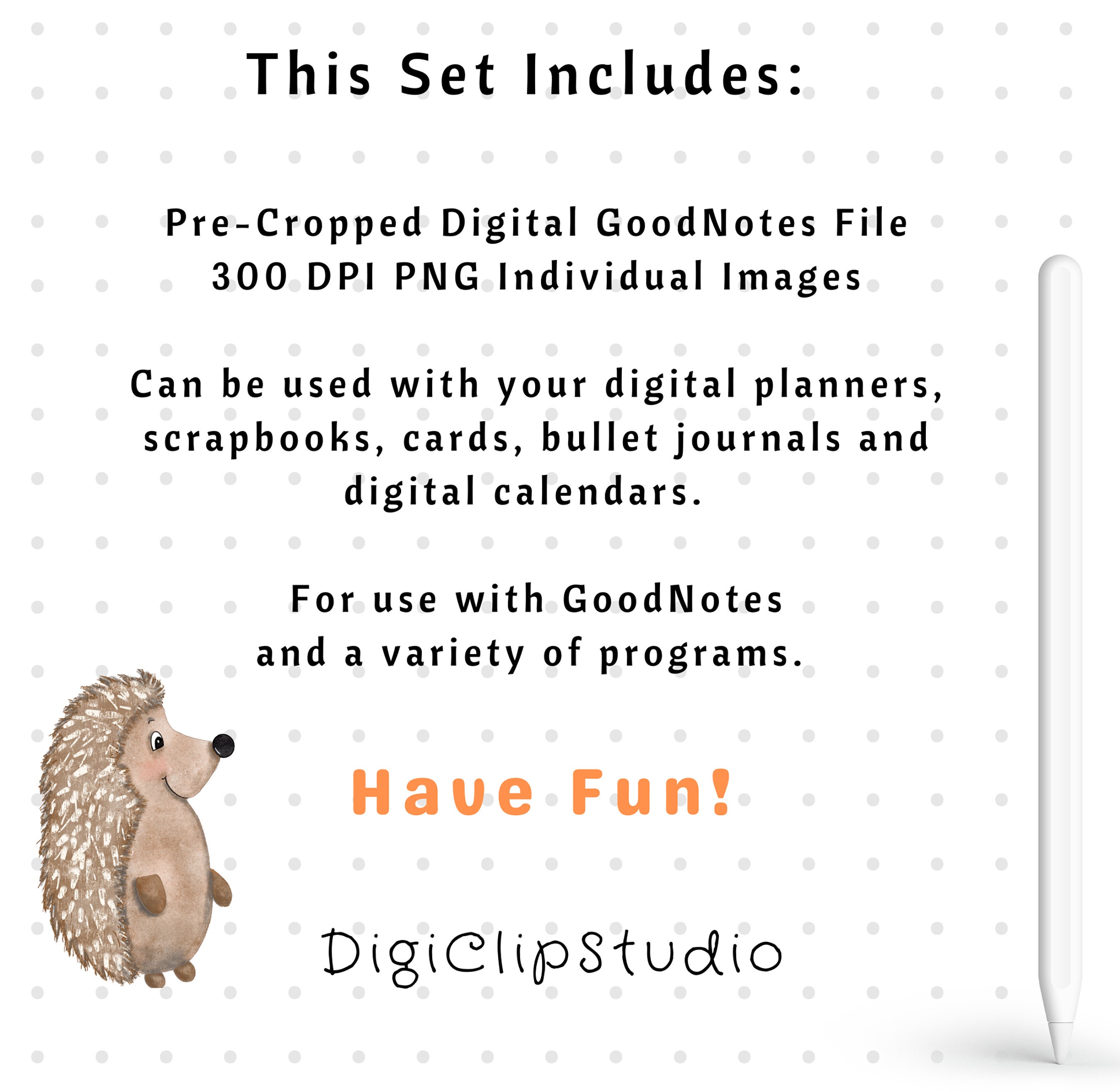 Hello Fall Digital Clip Art, Goodnotes Clip Art, Scrapbook Stickers ...