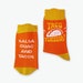 Taco Tuesday Socks Gift Box 2-pair Taco Socks Men's Novelty Socks Socks ...