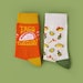 Taco Tuesday Socks Gift Box 2-pair Taco Socks Men's Novelty Socks Socks ...