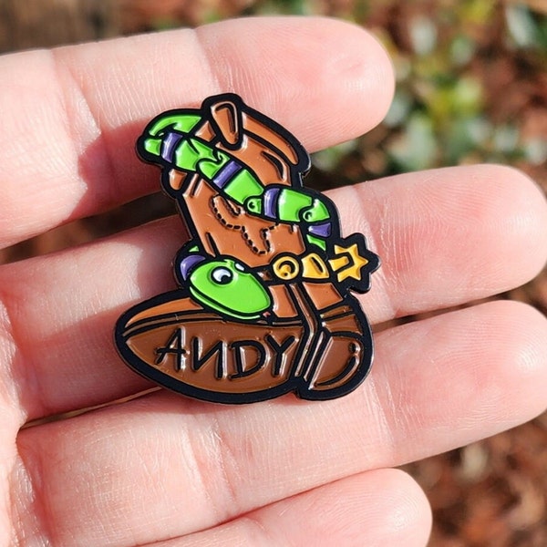 Toy Story Andy Boot - Etsy