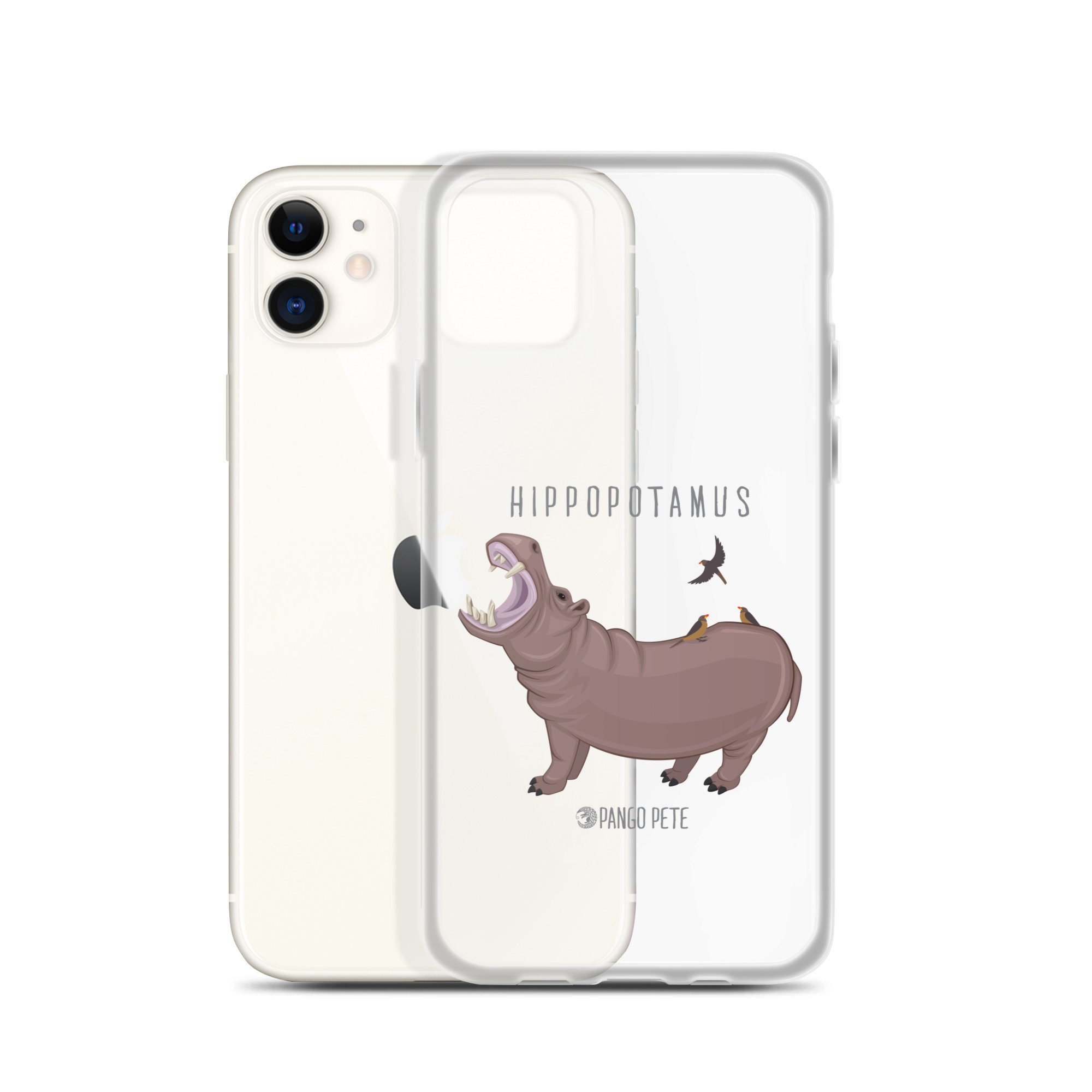 Hippo iPhone Case - Etsy