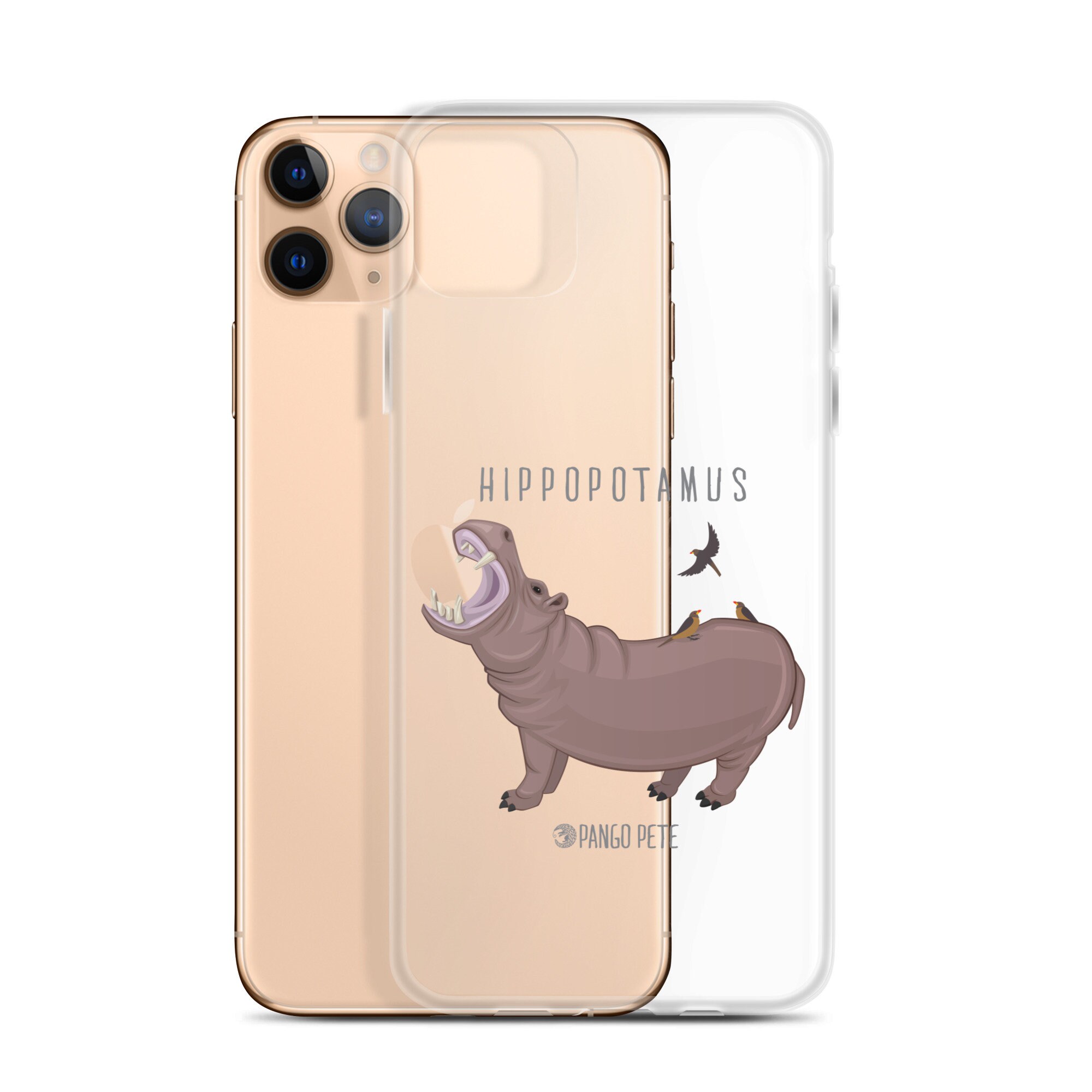 Hippo iPhone Case - Etsy