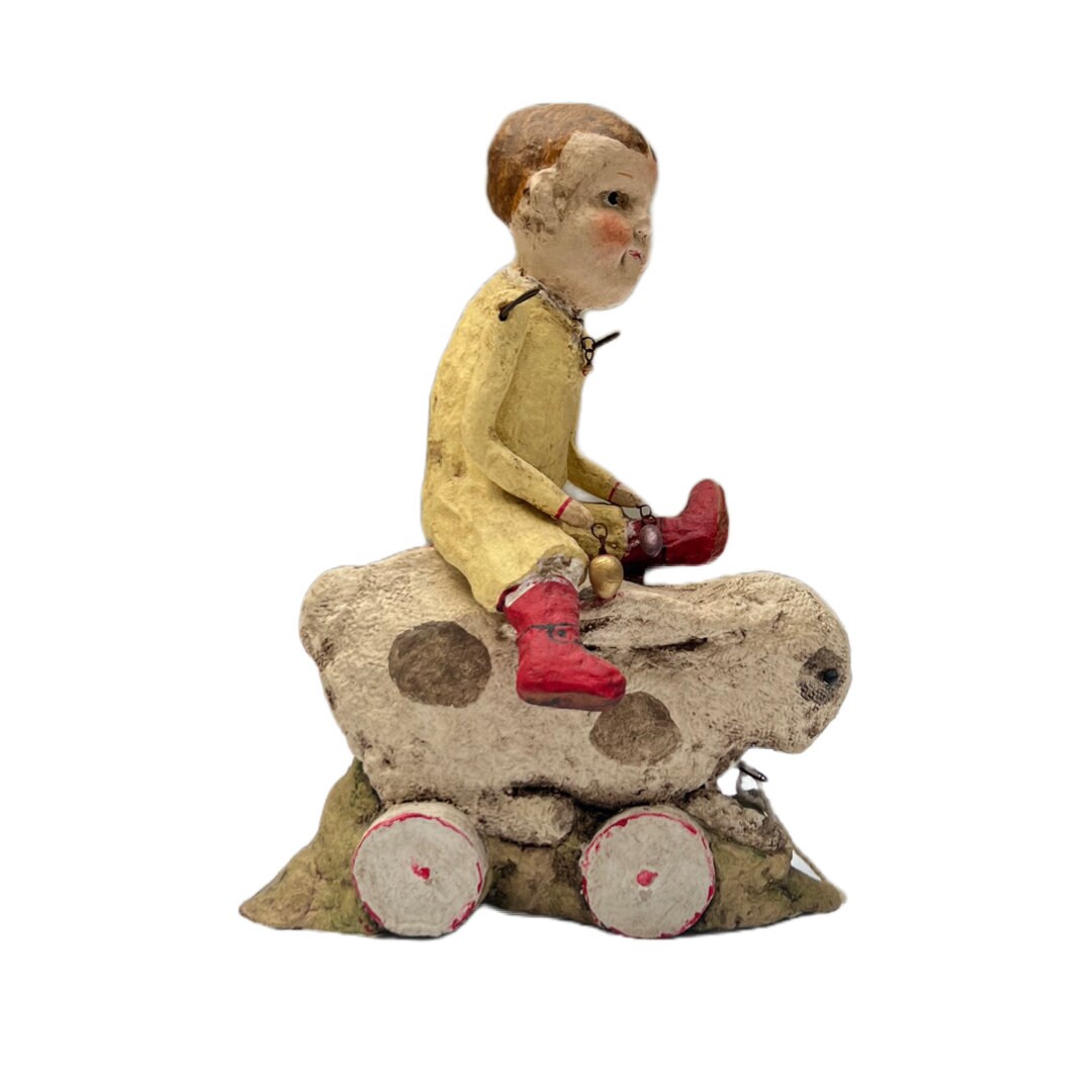 Vintage Debbee Thibault "run Away Rabbit Ride" Collectible American ...