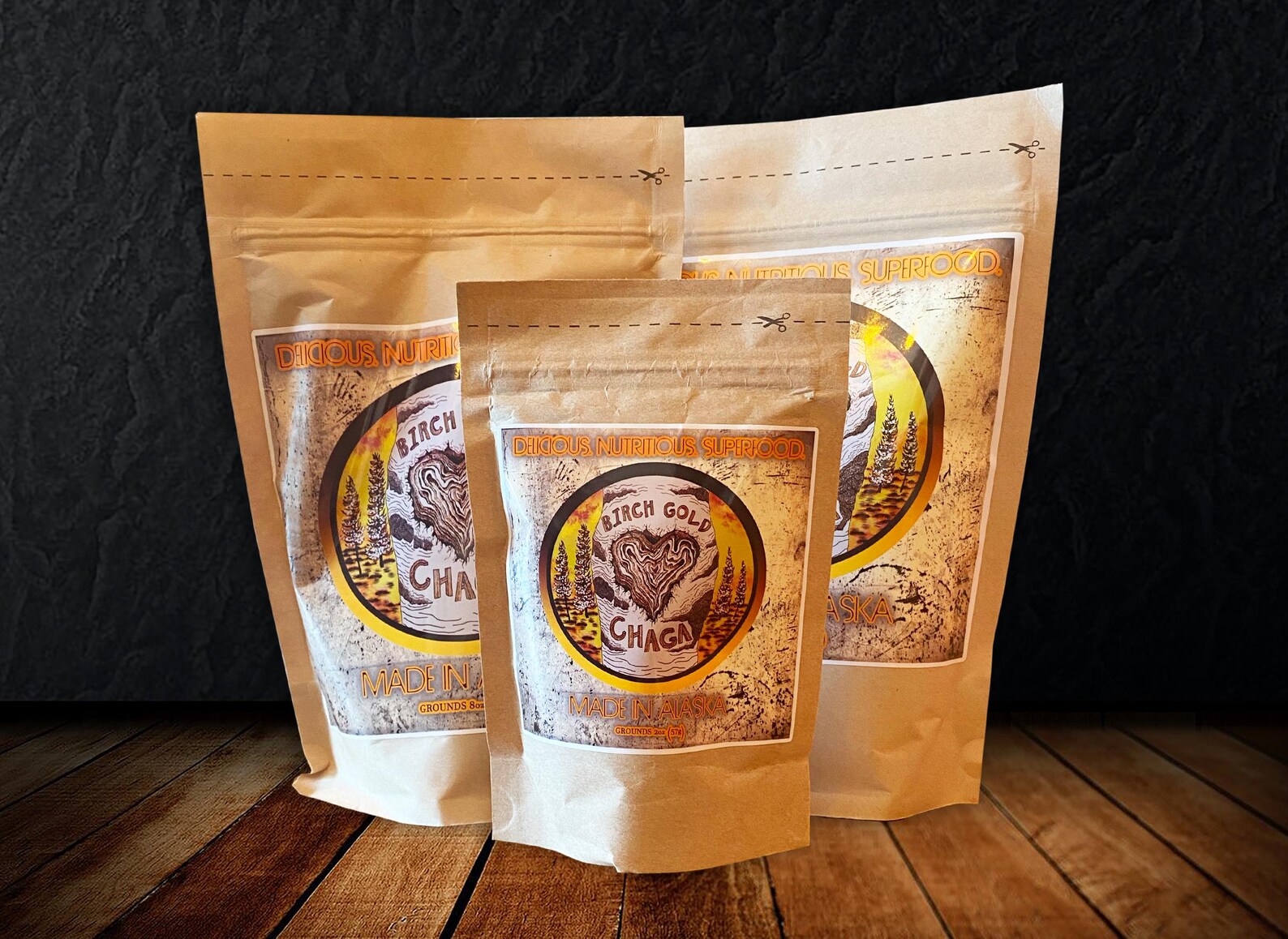 Ground Chaga Mushroom (ground, 2oz, 4oz, 8 Oz) - Etsy