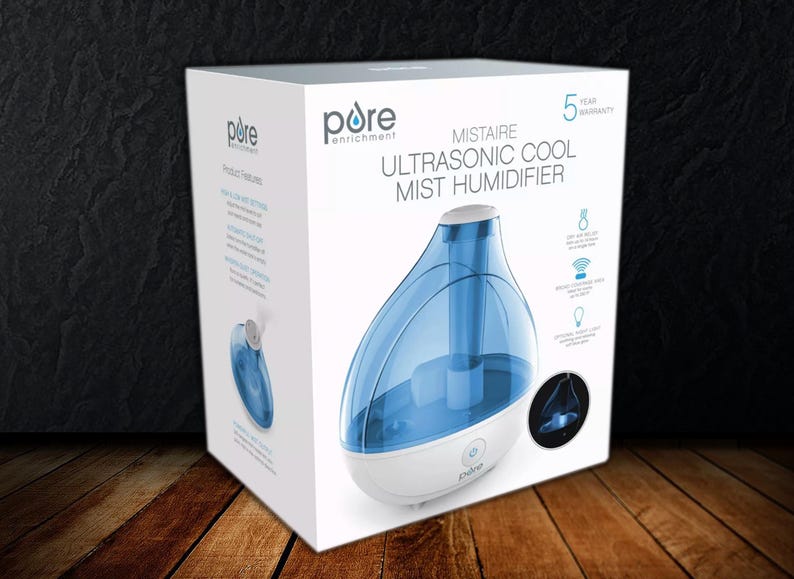 Pure Enrichment Large Ultrasonic Cool Mist Humidifier - Etsy