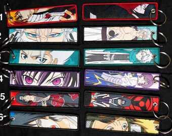 Embroidered Key Tag / Jet Tag - Etsy