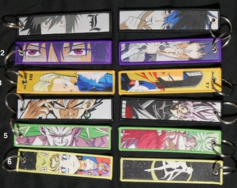 Embroidered Key Tag / Jet Tag - Etsy