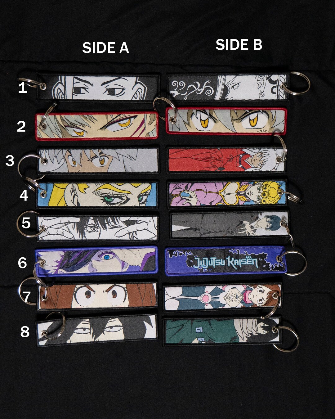 Embroidered Key Tag / Jet Tag - Etsy