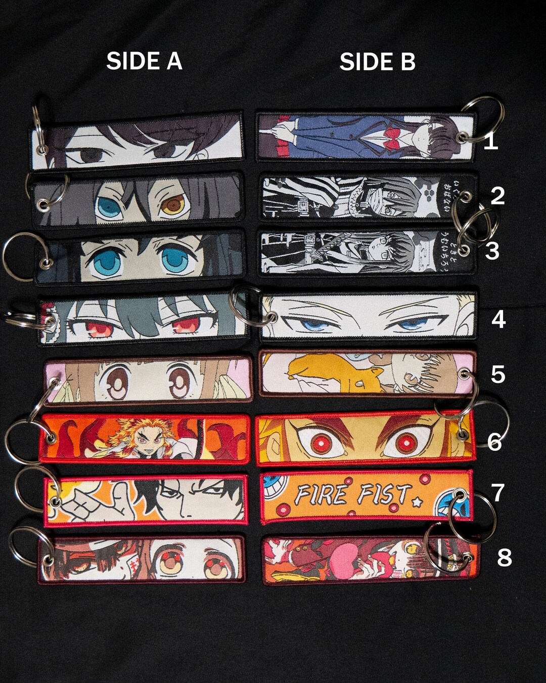 Embroidered Key Tag / Jet Tag - Etsy