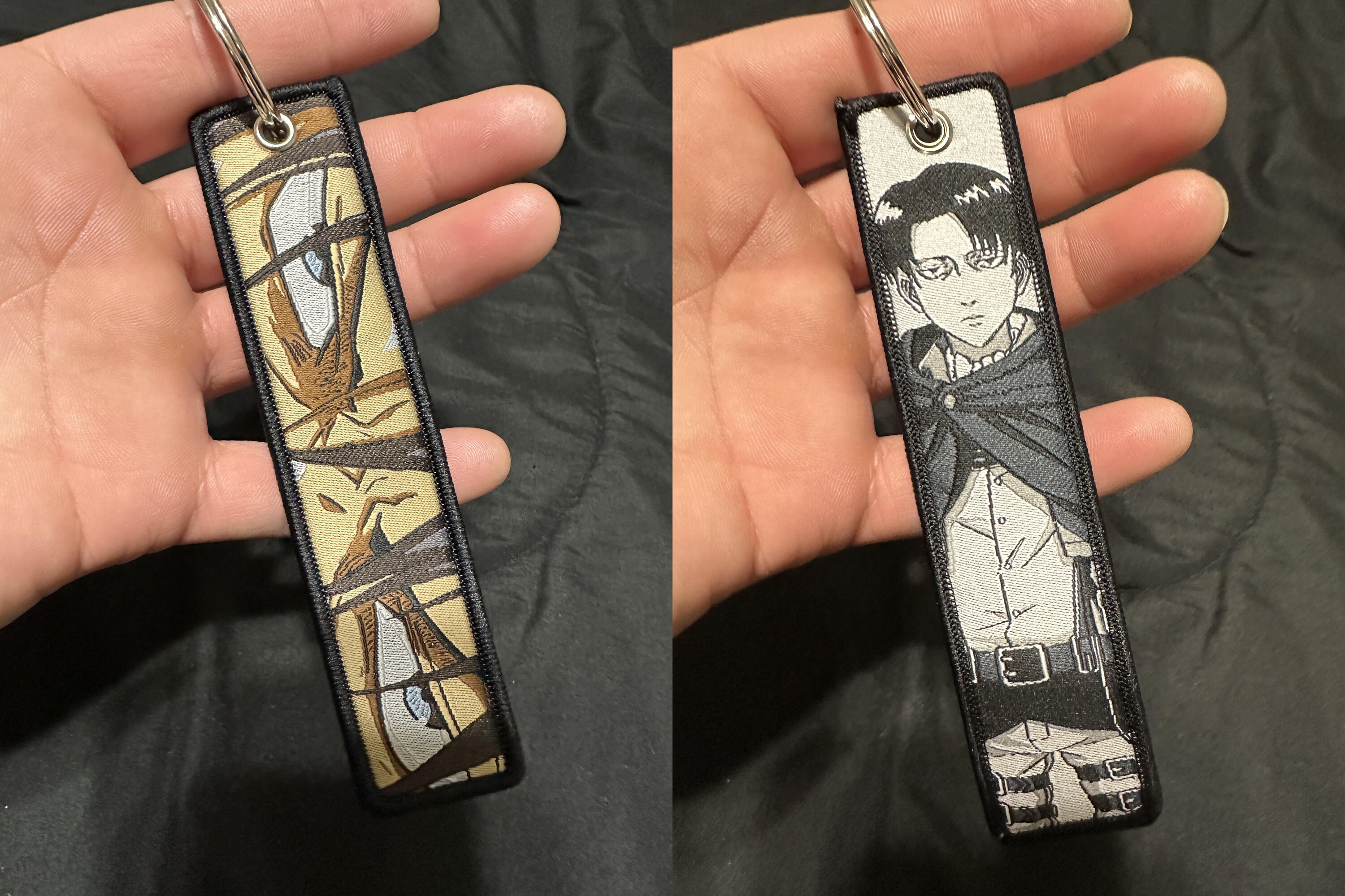 Embroidered Key Tag / Jet Tag - Etsy