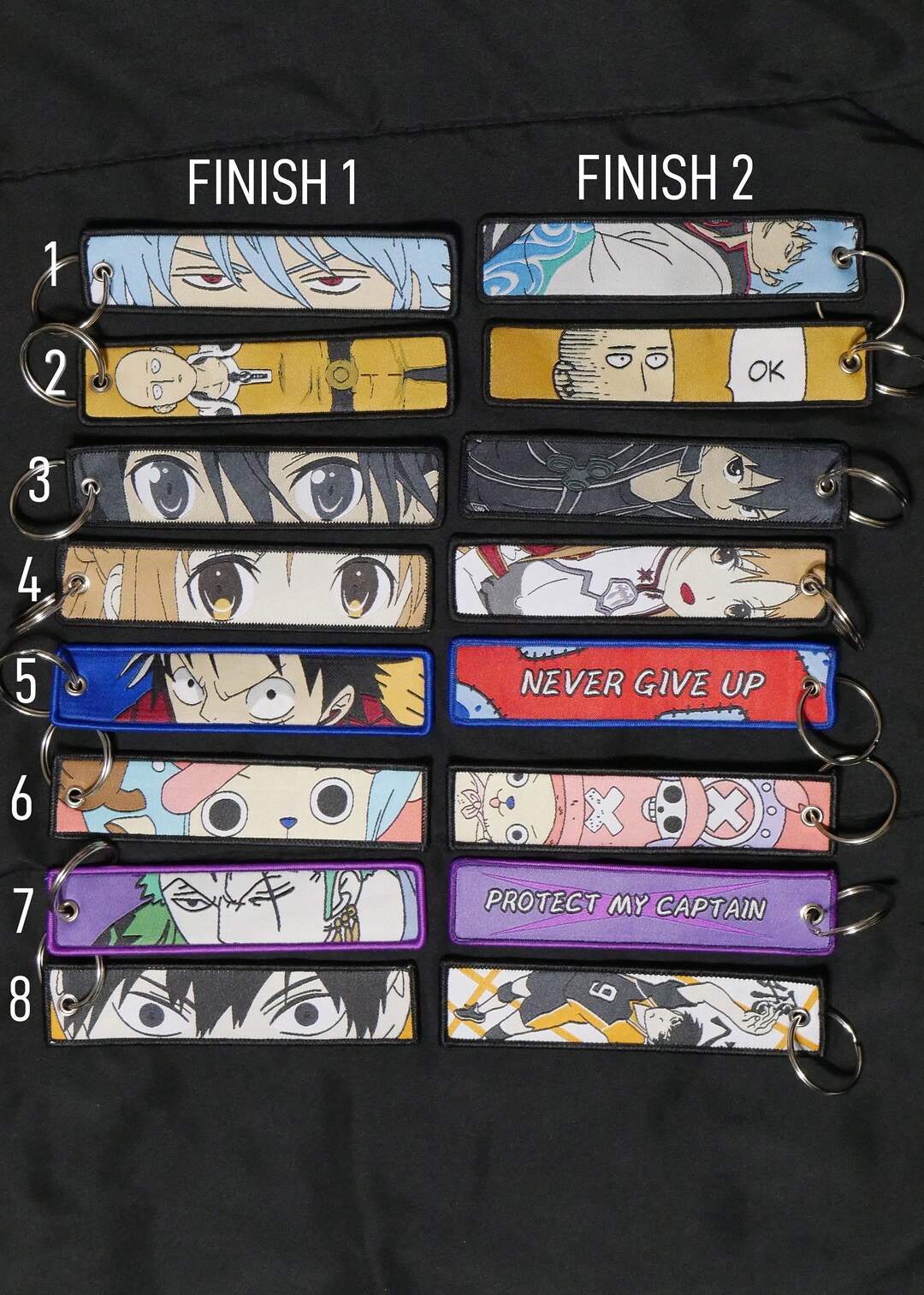 Embroidered Key Tag / Jet Tag - Etsy