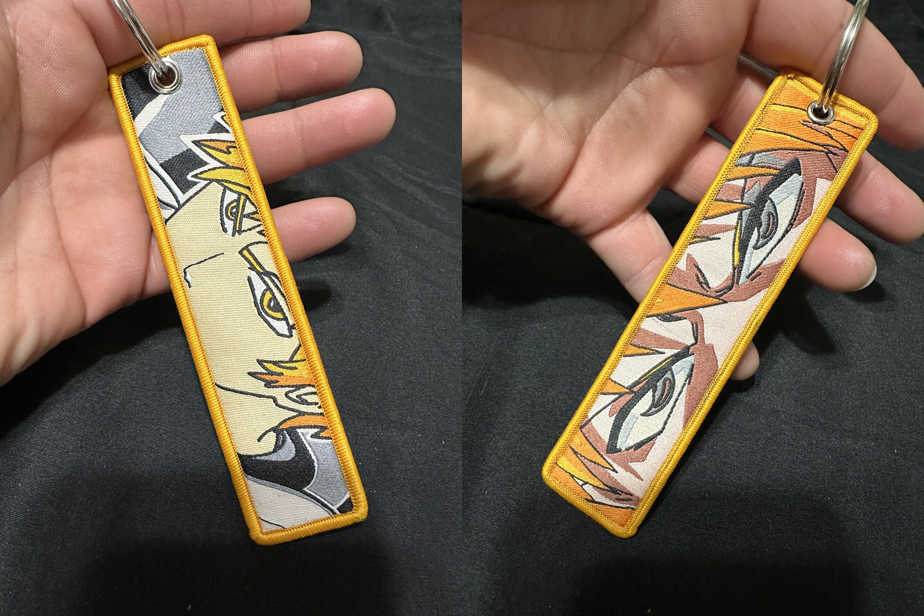 Embroidered Key Tag / Jet Tag - Etsy