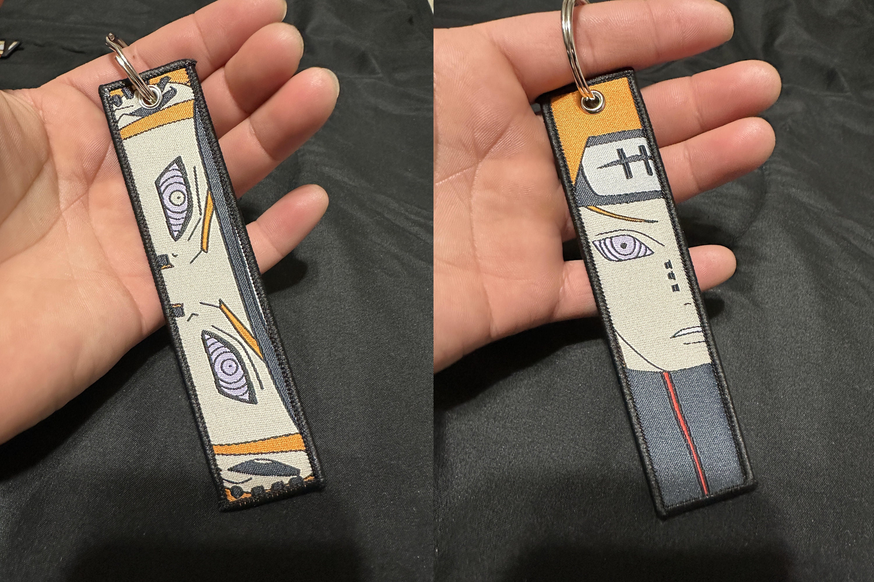 Embroidered Key Tag / Jet Tag - Etsy