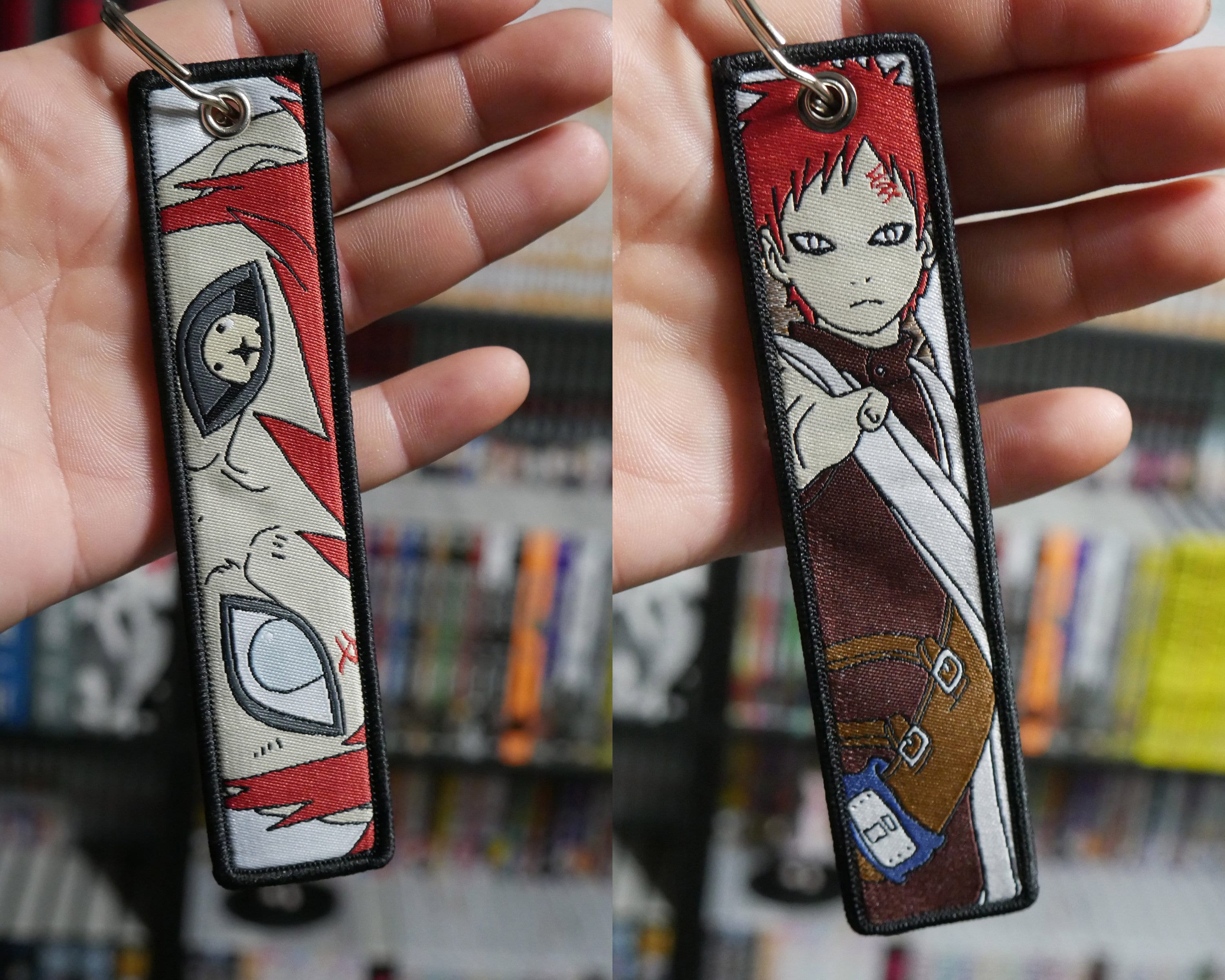 Embroidered Key Tag / Jet Tag - Etsy