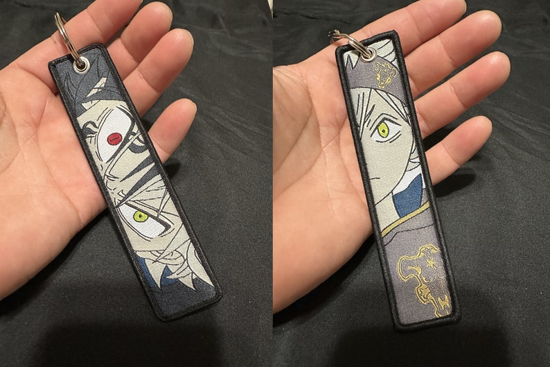 Embroidered Key Tag / Jet Tag - Etsy